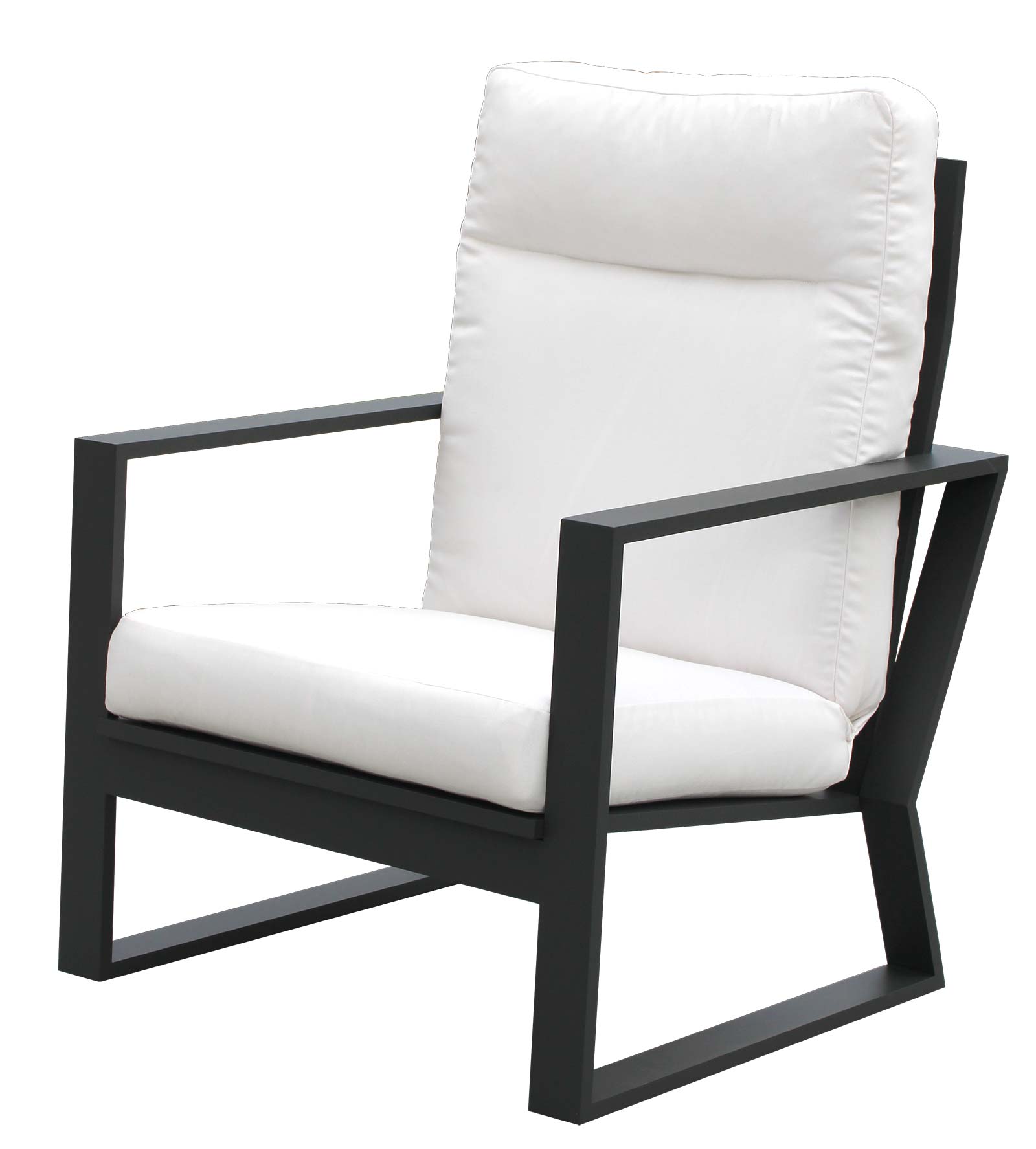 Sillón de jardín de lujo con respaldo alto Michigan | Malibú