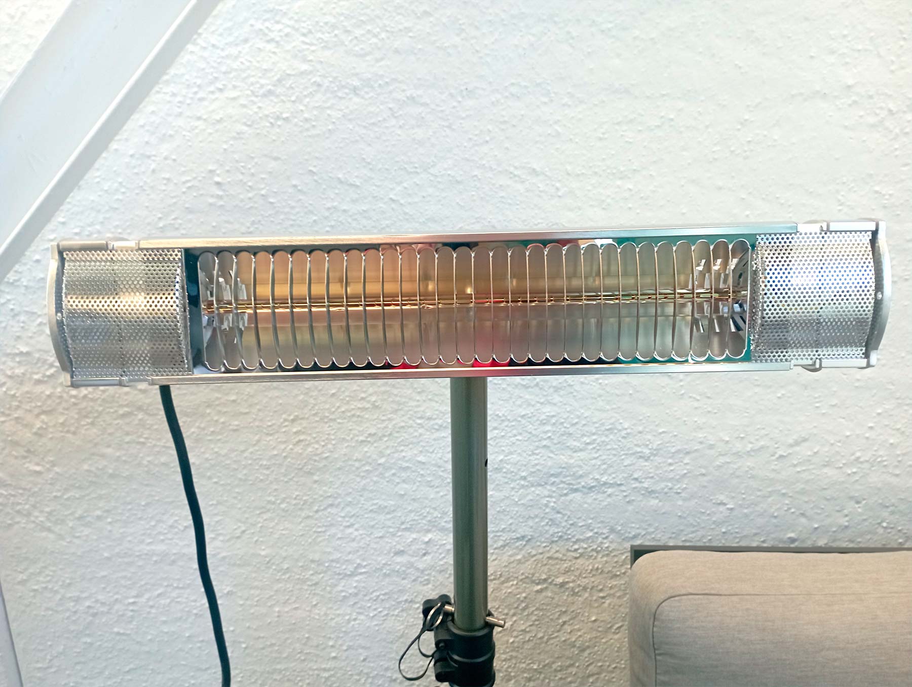 Calefactor infrarrojos eléctrico de exterior | Malibú Garden